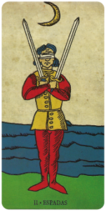 2 de Espadas no Tarot - Significado da Carta | iQuilibrio